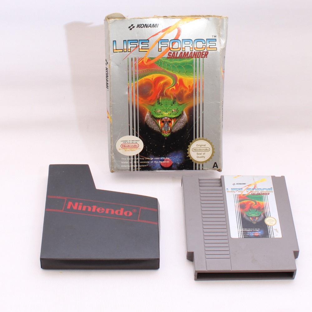 Pre-owned Life Force Salamander 1986 Classic Nintendo NES Video Game ...